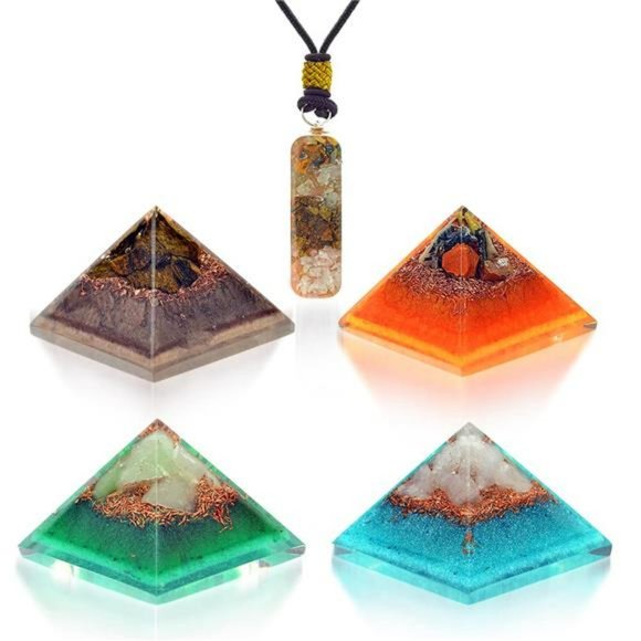 Other | Mental Wellness Prosperity Set Portable Orgonite Crystal Mini ...